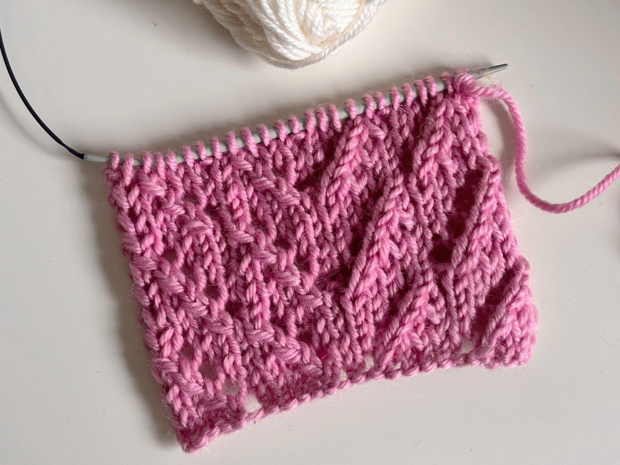 Lochmuster stricken: Stricktechniken einfach lernen